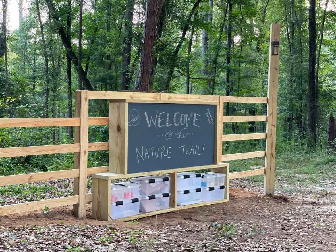 Interactive Nature Trail at Troy Elementary School - Wiregrass RC&D