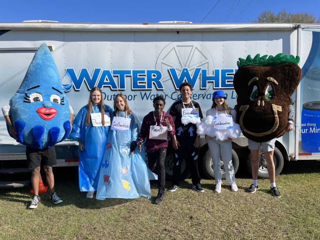 Water Cycle, Ruby Raindrop, Sammy Soil